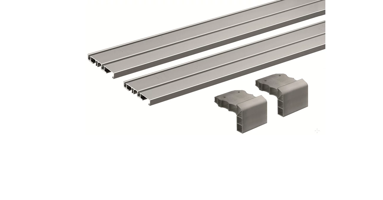 Hettich SlideLine M sín szett 2,5m (1 pár+sablon) - Sínek